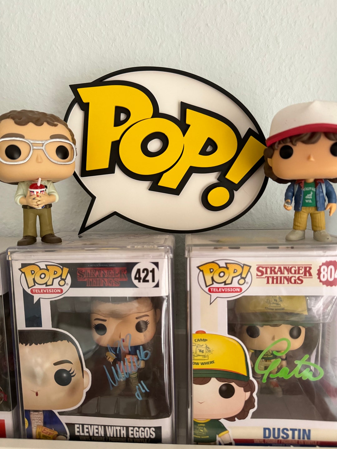 Funko Pop Logo Decoration Lettering-3d Print-sign - Etsy