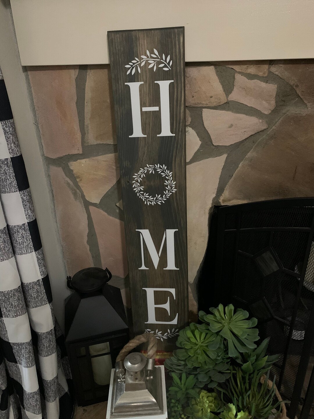 Farmhouse Home Sign, Hand-painted Sign, Home Décor, Front Porch Sign ...
