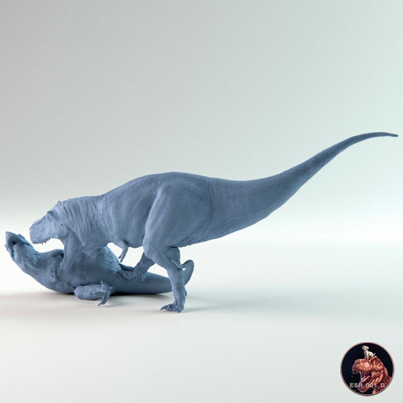 Resin T-rex Miniatures to Paint: Replicas of the Prehistoric - Etsy