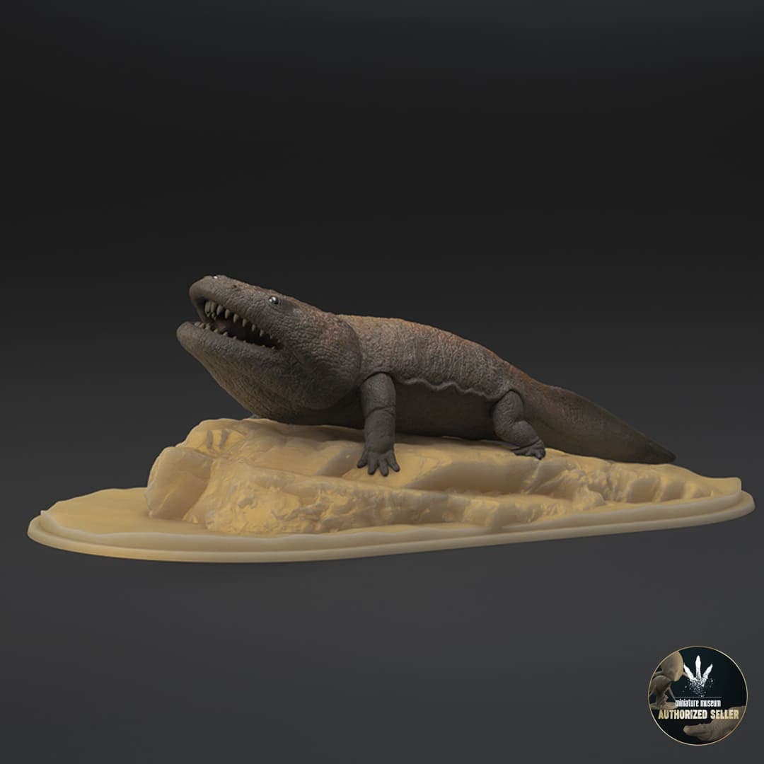 Koolasuchus Cleelandi Miniature to Paint: Detailed Replica of the ...
