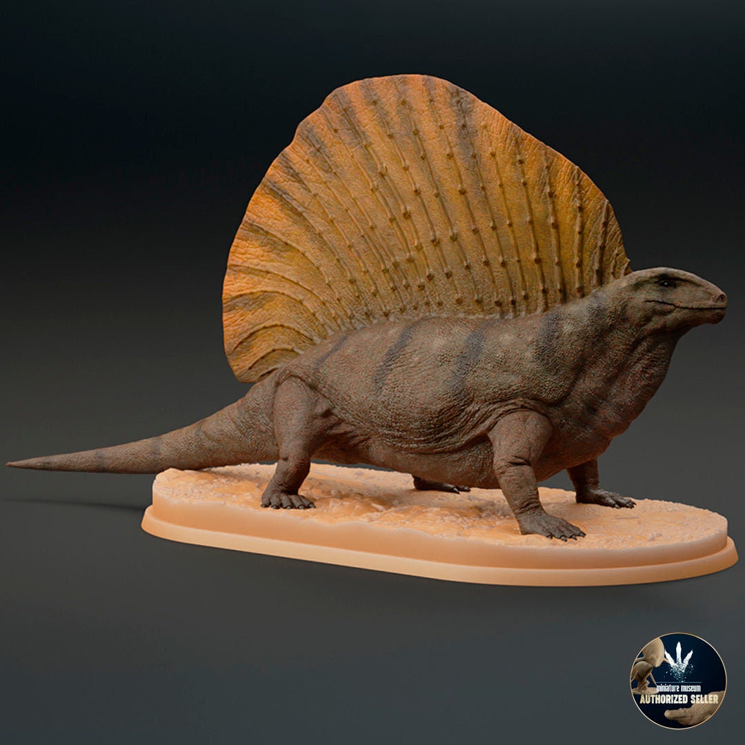Edaphosaurus Pogonias Miniature to Paint: Detailed Replica of the ...