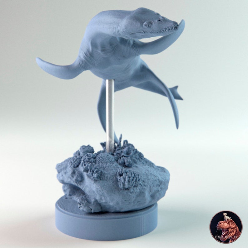 Miniature Replica of a Rhomaleosaurus From the Jurassic to - Etsy