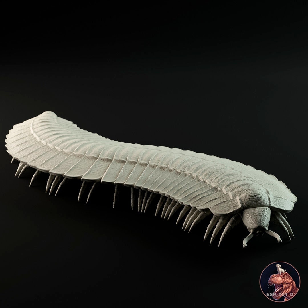Arthropleura Replica to Paint: Detailed Sculpture of the Prehistoric ...