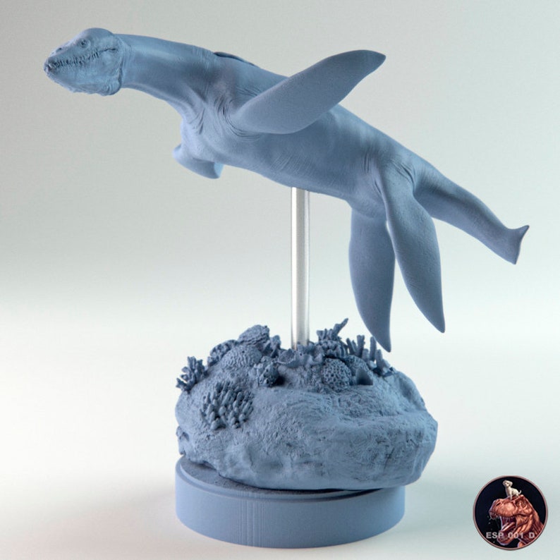 Miniature Replica of a Rhomaleosaurus From the Jurassic to - Etsy