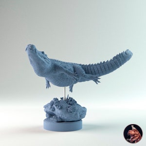 Miniature Deinosuchus Diorama to Paint: Realistic Cretaceous Replicas ...