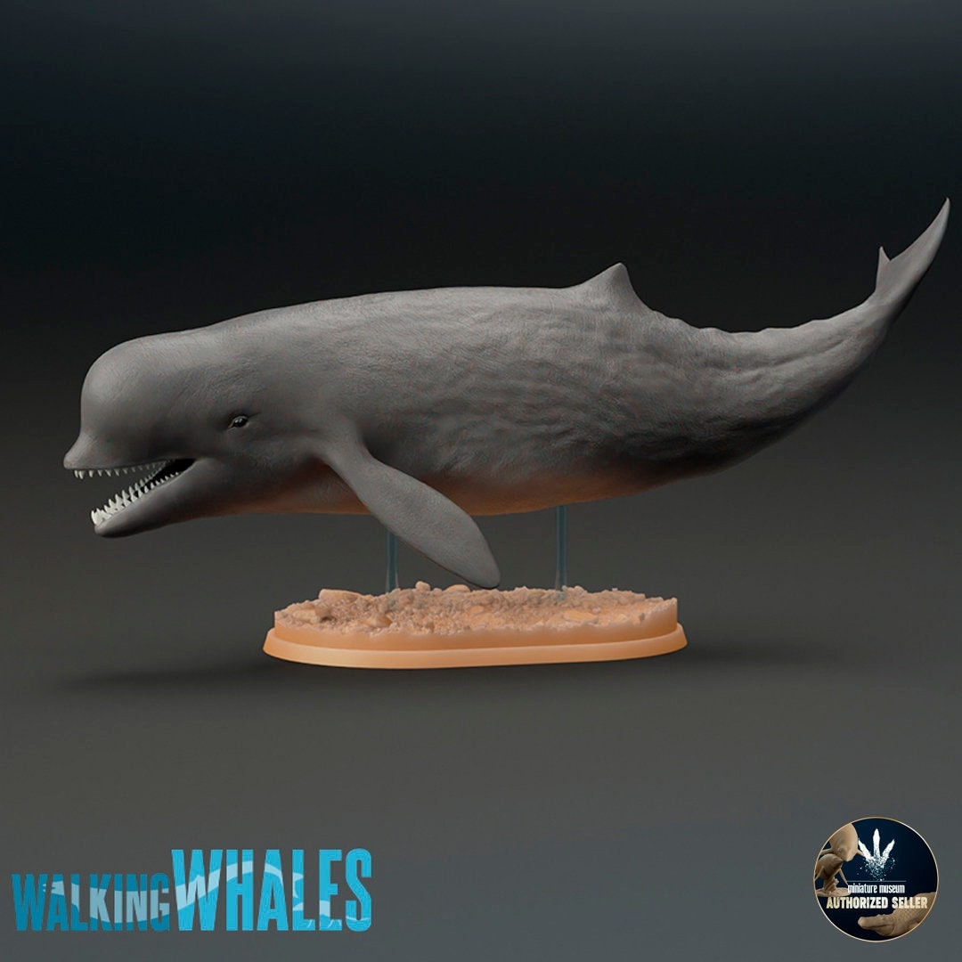 Aulophyseter Morricei Miniature to Paint: Detailed Replica of the ...