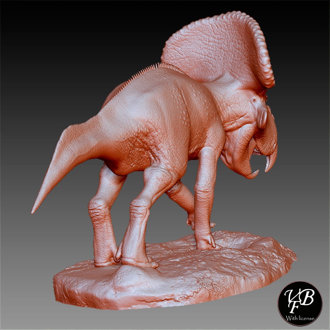 Replica of Protoceratops in Miniatures in Resin to Paint. Prehistoric ...