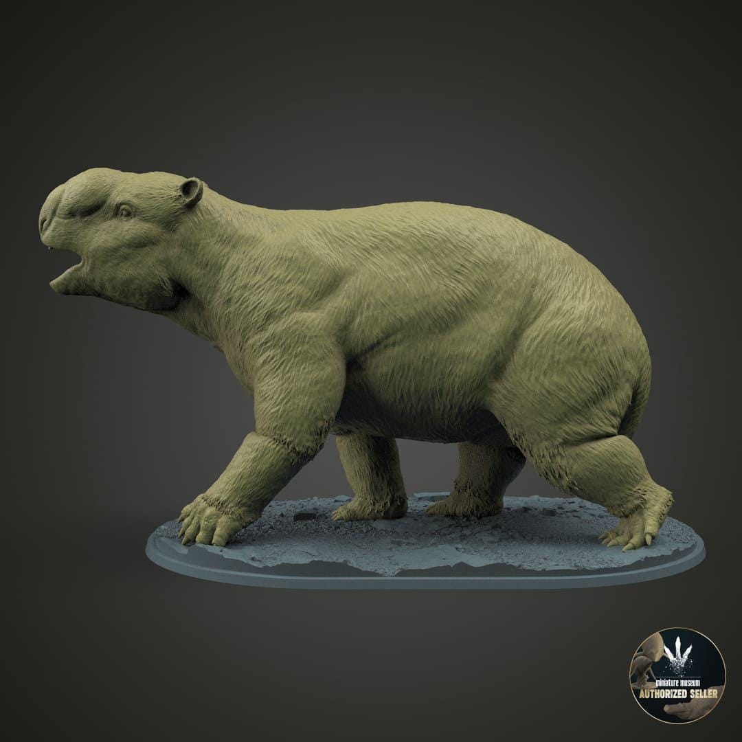 Diprotodon Optatum Miniature to Paint: Detailed Replica of the Giant ...