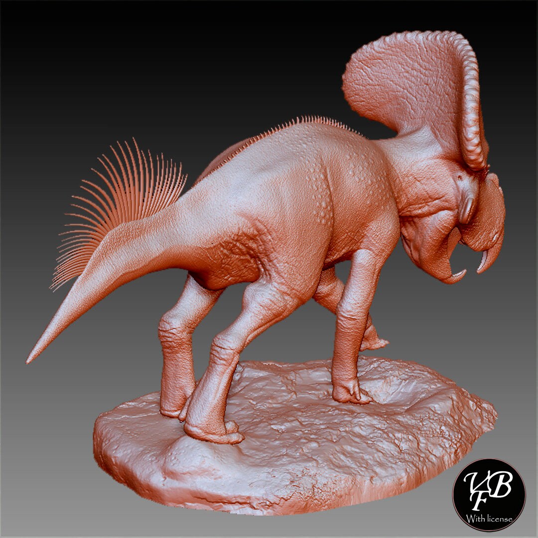 Replica of Protoceratops in Miniatures in Resin to Paint. Prehistoric ...