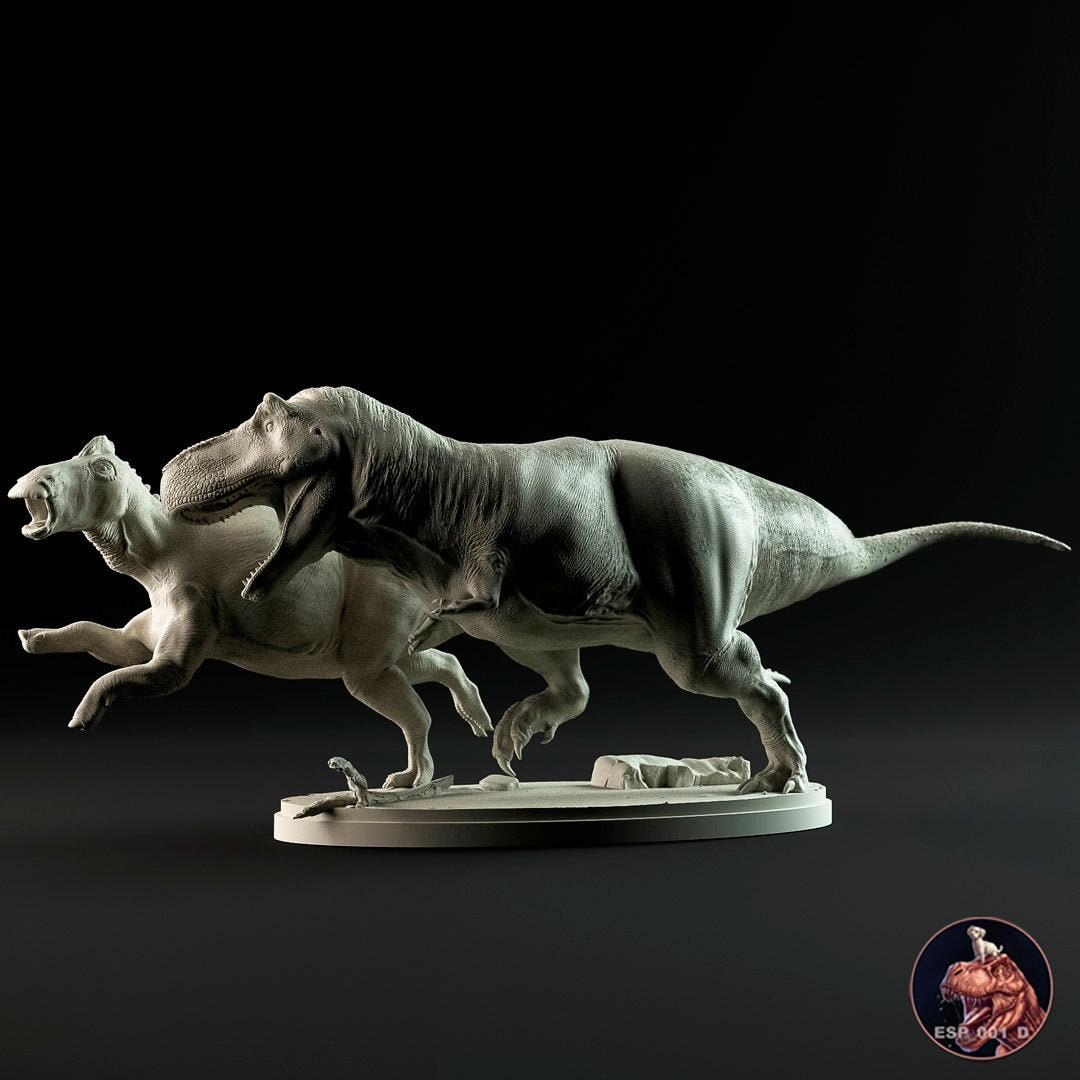 Tyrannosaurus Rex Miniature to Paint: Detailed Replica of the Fearsome ...