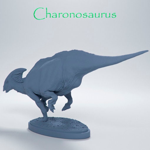 Charonosaurus Jiayinensis Miniature to Paint: Detailed Replica of the ...