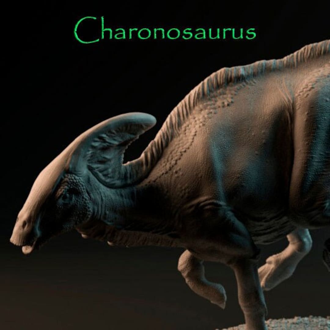 Charonosaurus Jiayinensis Miniature to Paint: Detailed Replica of the ...