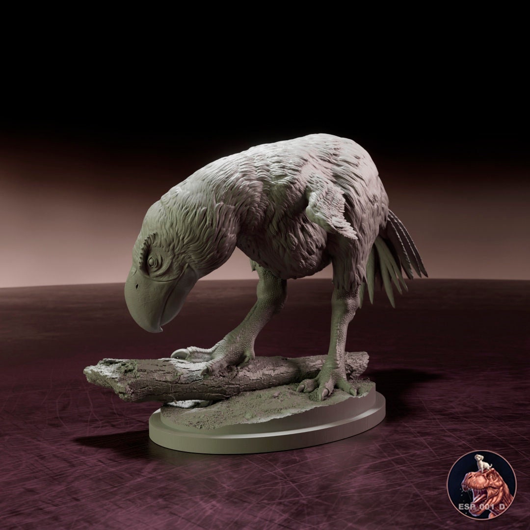 Miniature to Paint of a Brontornis Burmeisteri: Detailed Replica of the ...