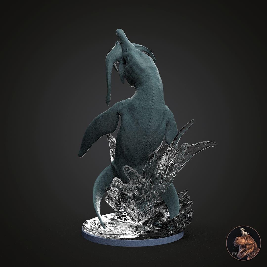 Pliosaurus Funkei / Kimmerosaurus Miniature to Paint: Detailed Replica ...