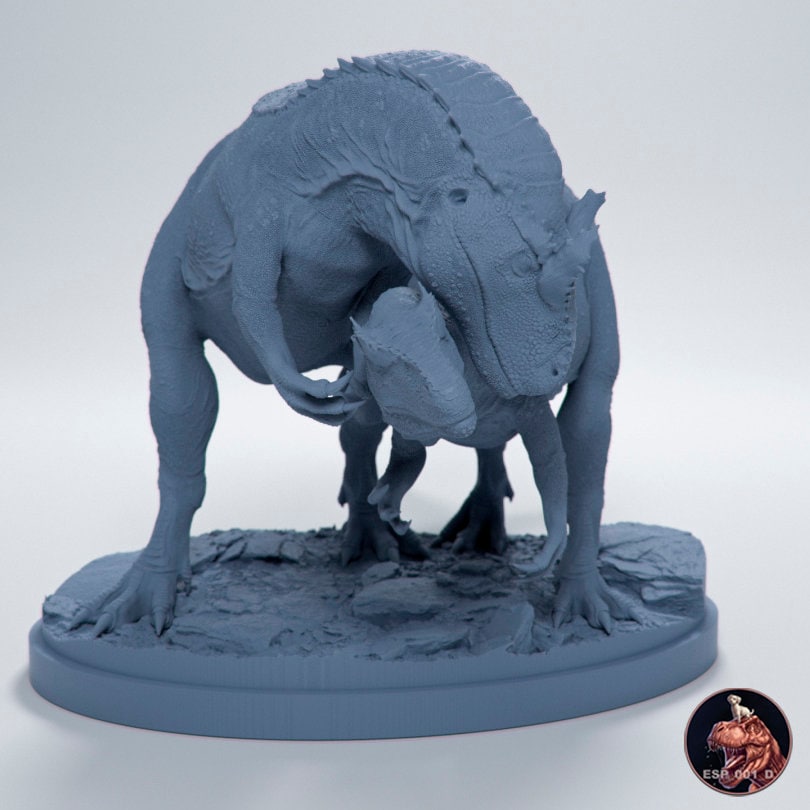Miniature Replica of a Rhomaleosaurus From the Jurassic to Paint ...