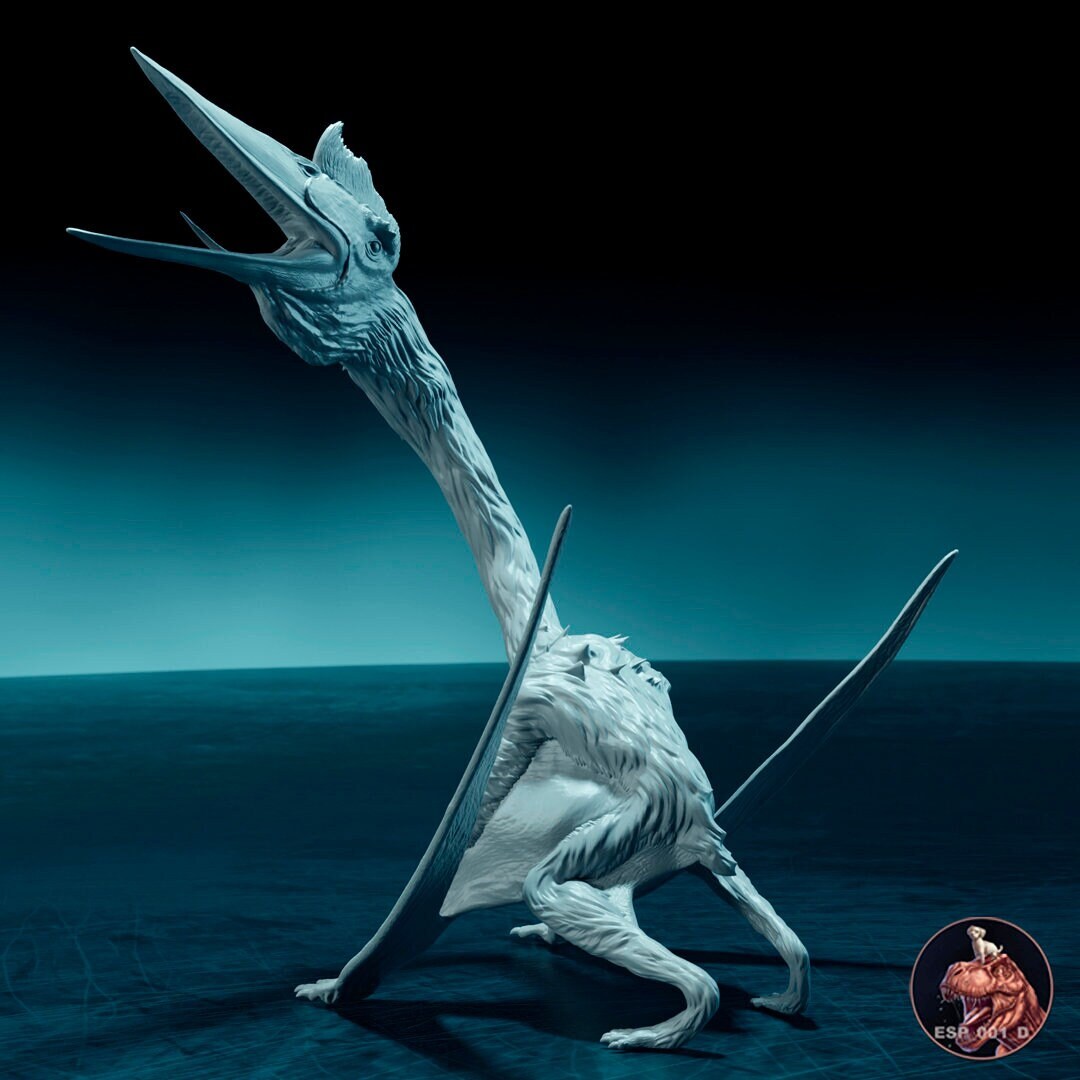 Paintable Miniature of Cryodrakon: Detailed Replica of the Prehistoric ...
