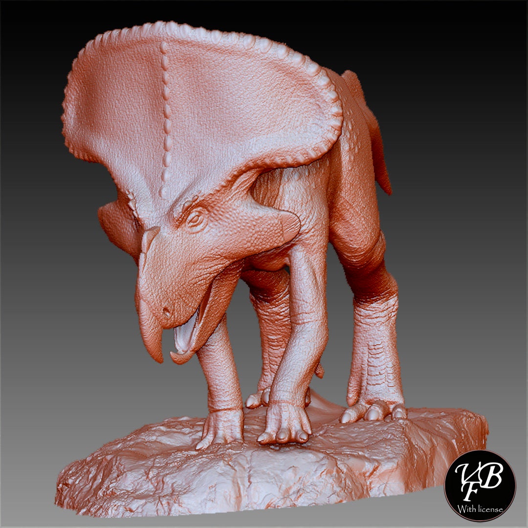 Replica of Protoceratops in Miniatures in Resin to Paint. Prehistoric ...