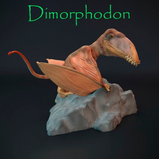 Dimorphodon, Paintable Resin Miniatures Collection: Detailed Replicas ...