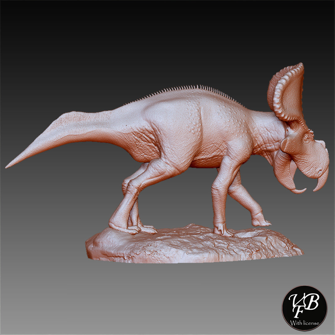 Replica of Protoceratops in Miniatures in Resin to Paint. Prehistoric Fauna - Etsy