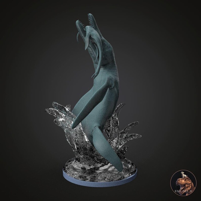 Pliosaurus Funkei / Kimmerosaurus Miniature to Paint: Detailed Replica ...
