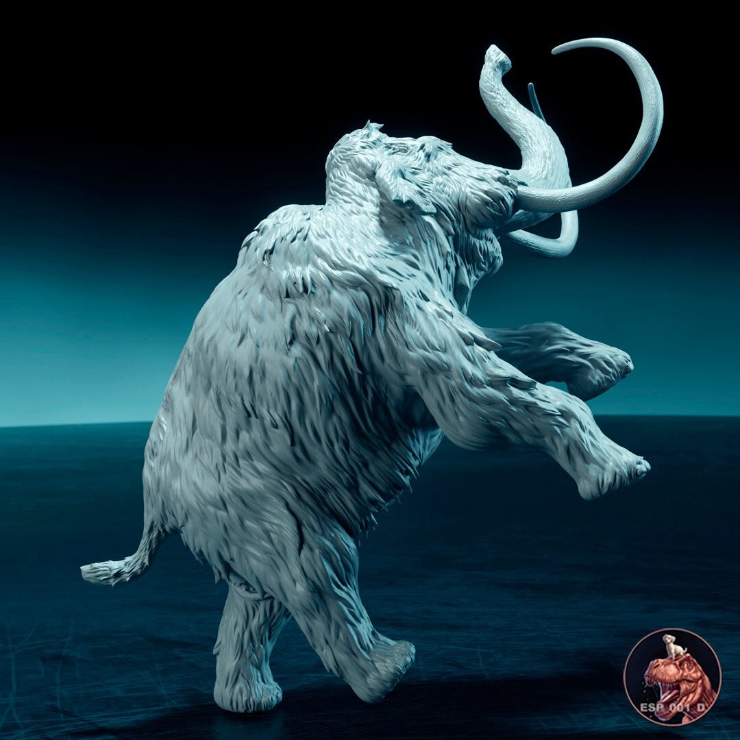 Resin Mammuthus Miniature: Quaternary Prehistoric Fauna Replicas ...