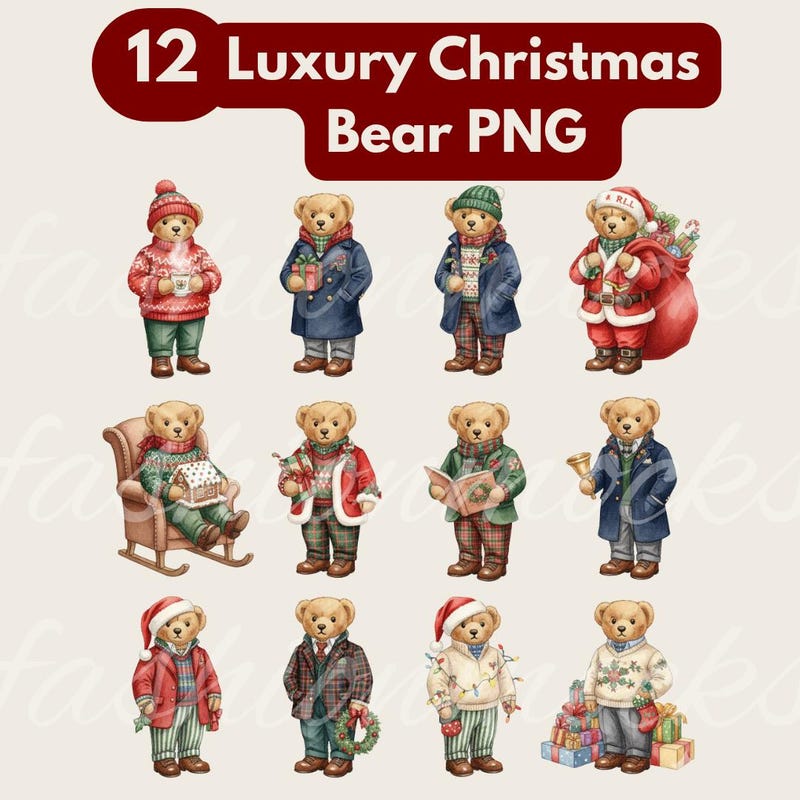 Ralph Teddy Bear Print - Etsy UK