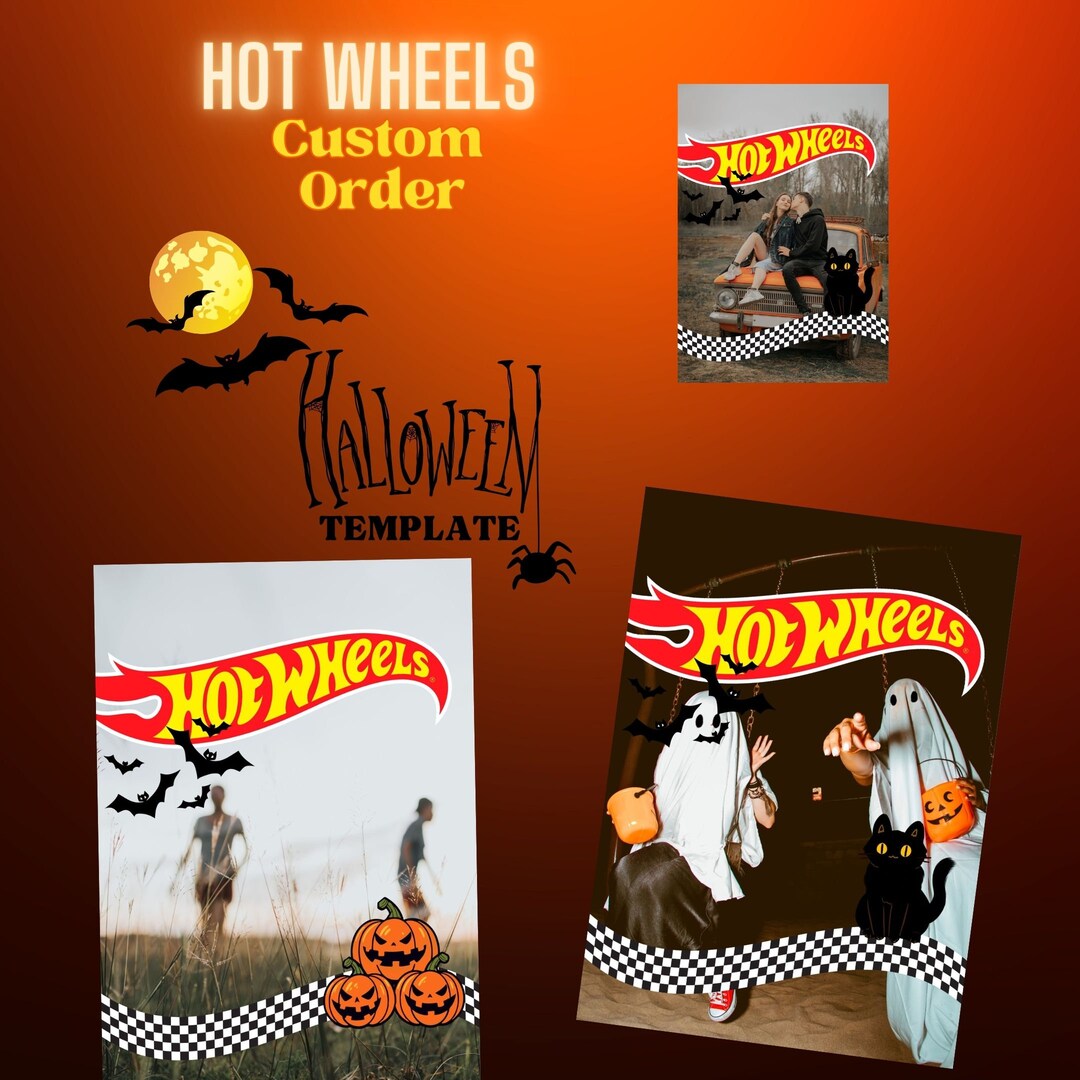 Hot Wheels Halloween Special Custom Digital Order, Gift Idea Cars ...