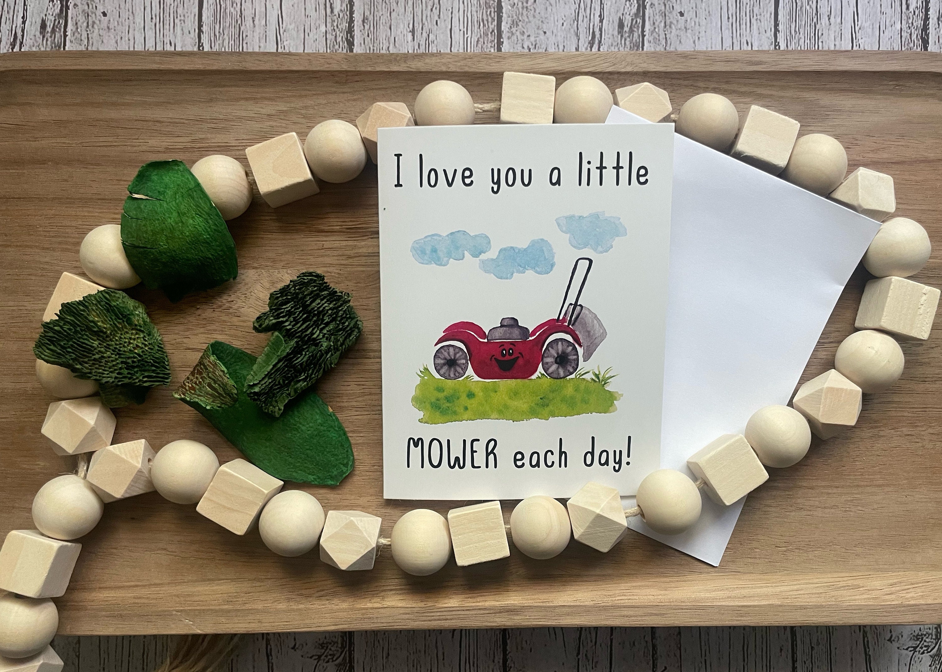 Father's Day Pun Cards Watercolor Illustrations (individual or 5 Pack ...