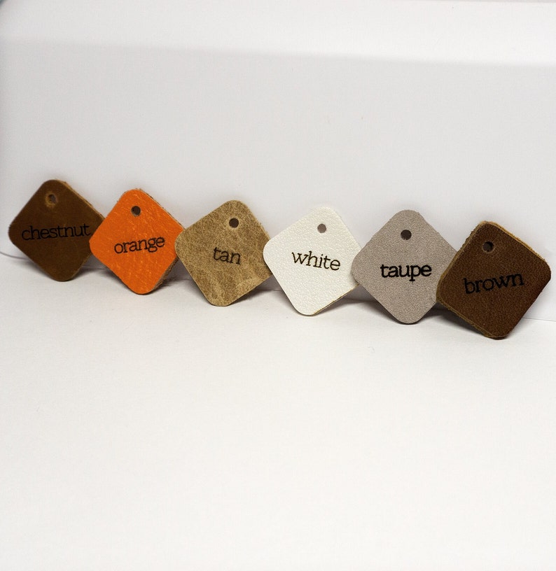 Handmade Leather Tag Laced Letters Leather Dog ID Tag - Etsy