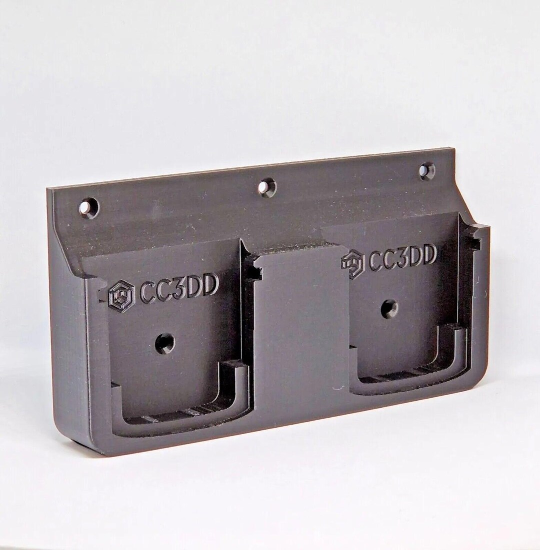 CC3DD Wall Mount Double Battery Holder for Hikoki / Hitachi 18v - Etsy