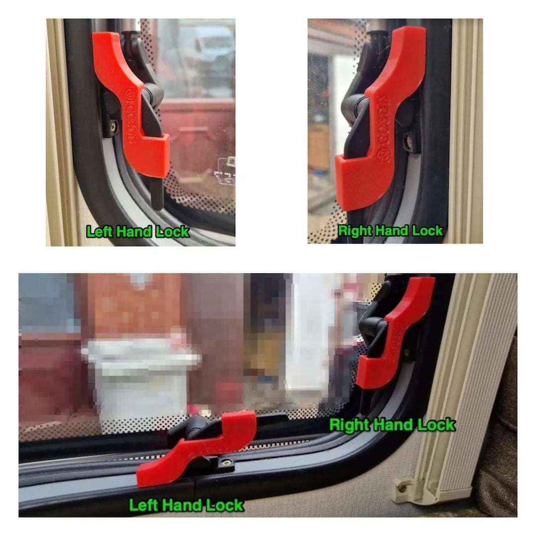 Caravan Window Security, Child, Safety Lock (left or Right Orientation ...