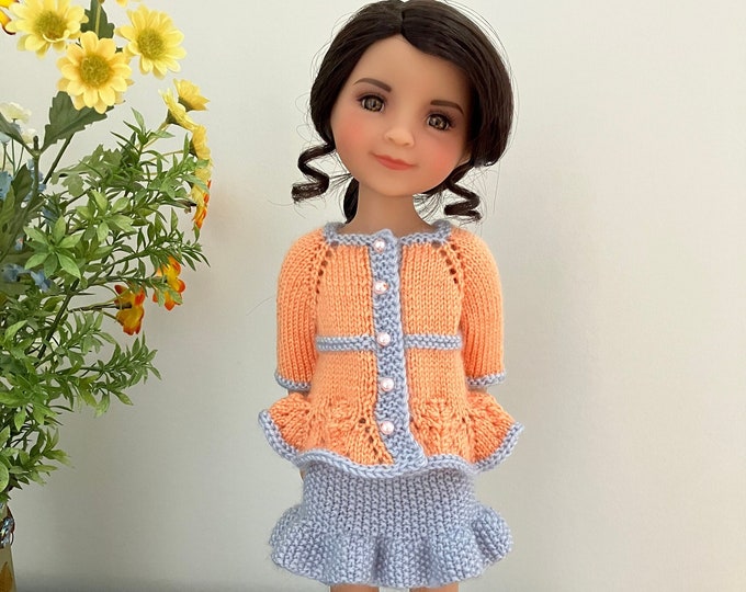Ruby Red Fashion Friend Sweater and Skirt, for 14.5" 35cm Doll - Etsy