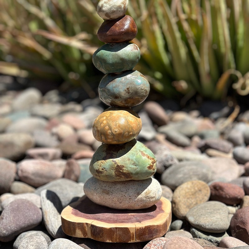 Rock Sculpture - Etsy