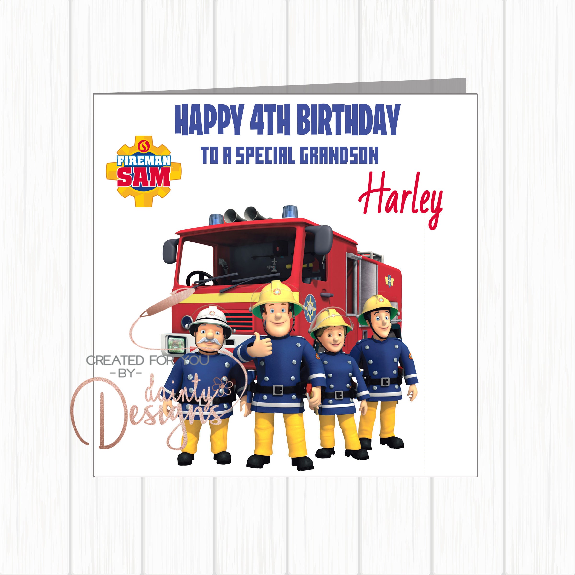 Happy Birthday Fireman Sam