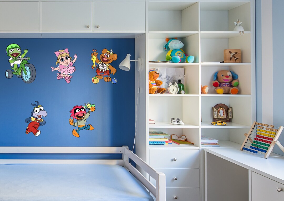 WALL DECAL Muppets Babies Disney-inspired Wall Decor/wall Decal/kids ...