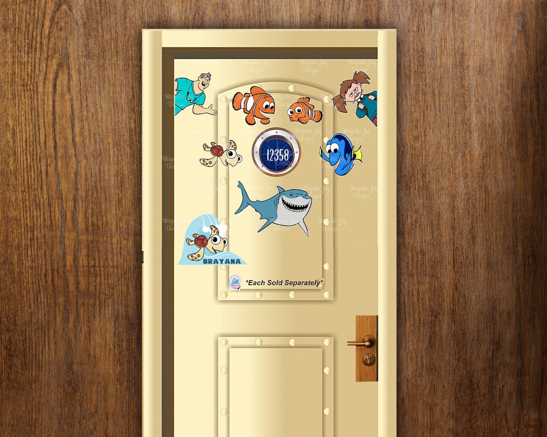 Nemo Magnets for Cruise Ships' Stateroom Doors / Gift Ideas for ...