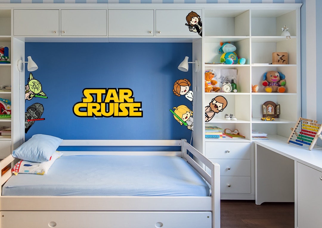 Star Wars Disney Inspired Wall Decor/wall Decal - Etsy