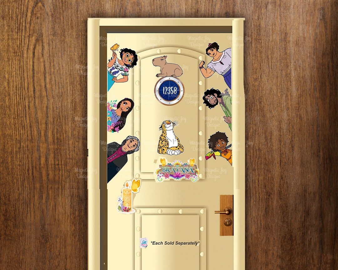 Encanto-inspired Magnets for Cruise Ships' Stateroom Doors/disney ...