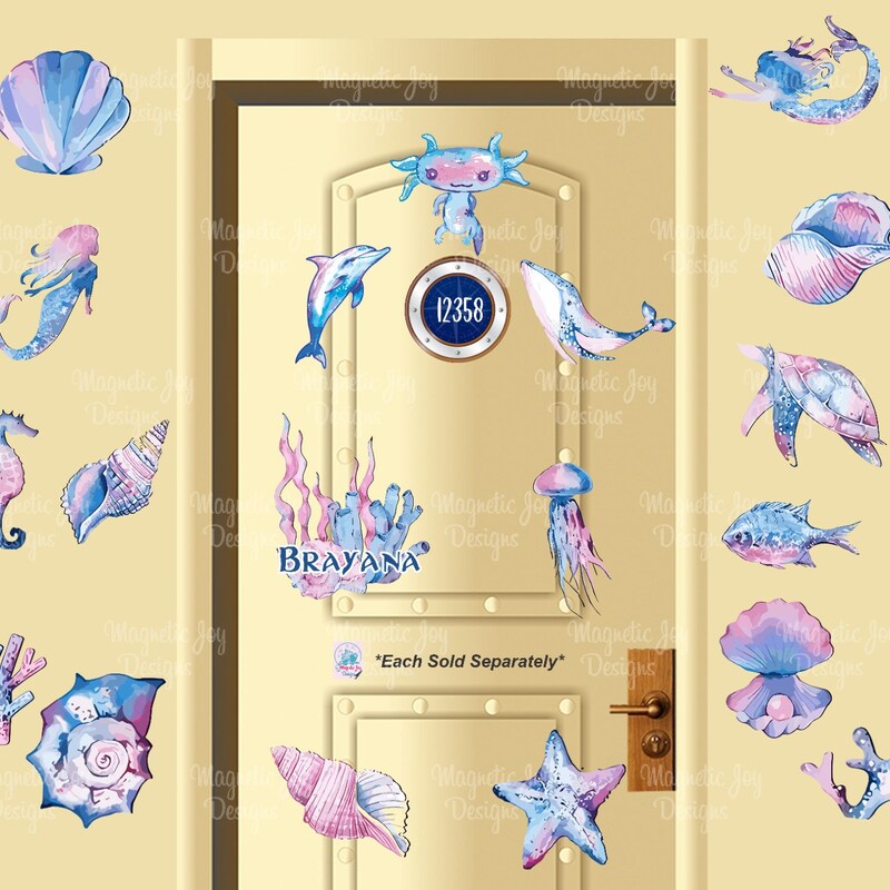 Ocean Magnets - Etsy