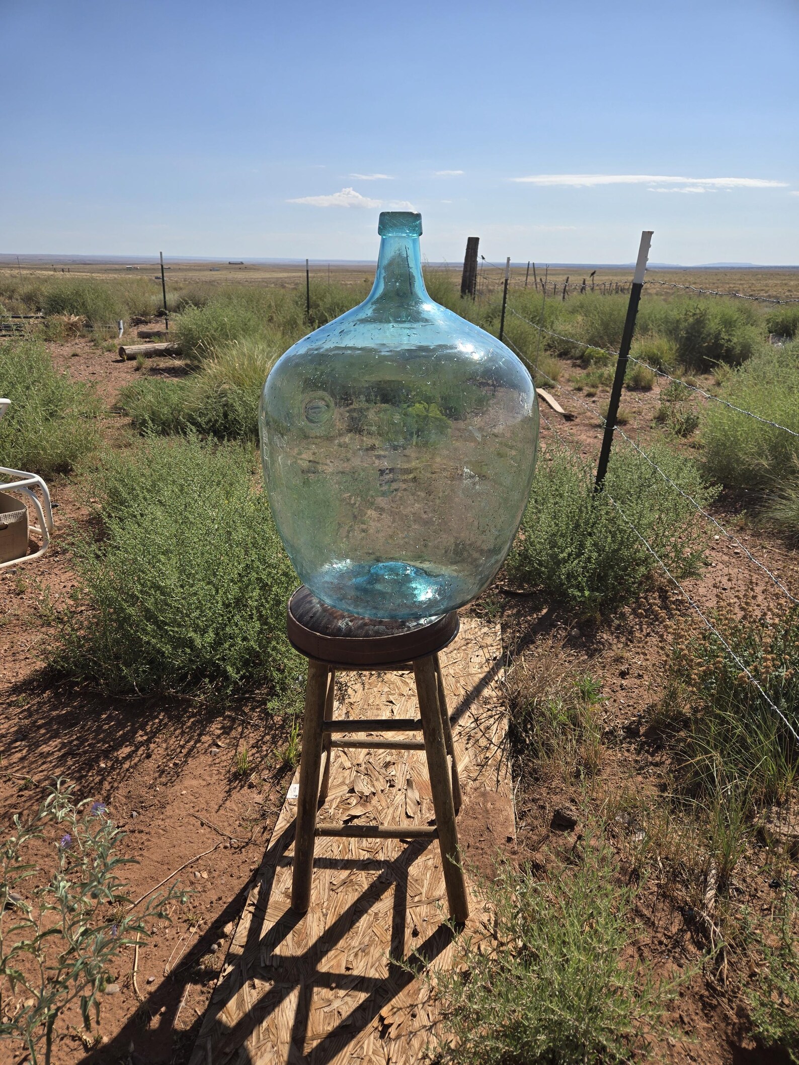 Demijohn Extra Large Hand Blown Believed to Be a Zanesville Ohio Piece ...