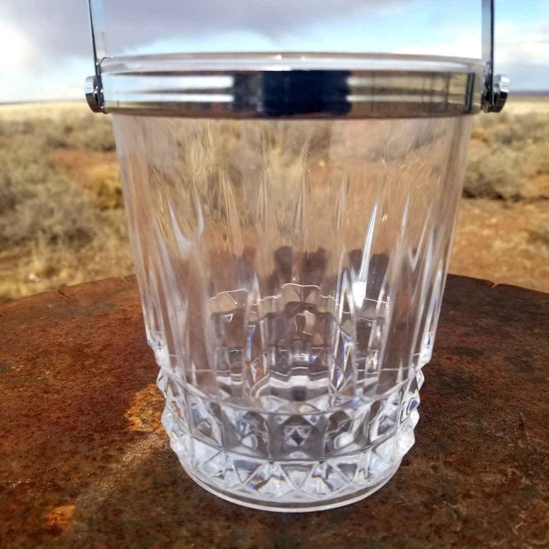Lead Crystal Ice Personal Ice Bucket France - Etsy