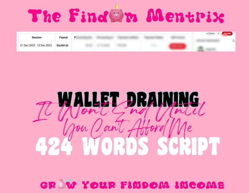 Femdom Script Goddess Worship Findom financial Domination Humiliation ...