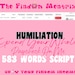 Femdom Findom Humiliation Script Findom Guide Adult Industry Findom Script Onlyfans Loyalfans ...