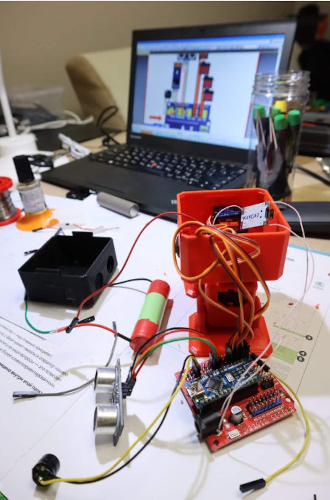 Diy Arduino Otto Robot Etsy