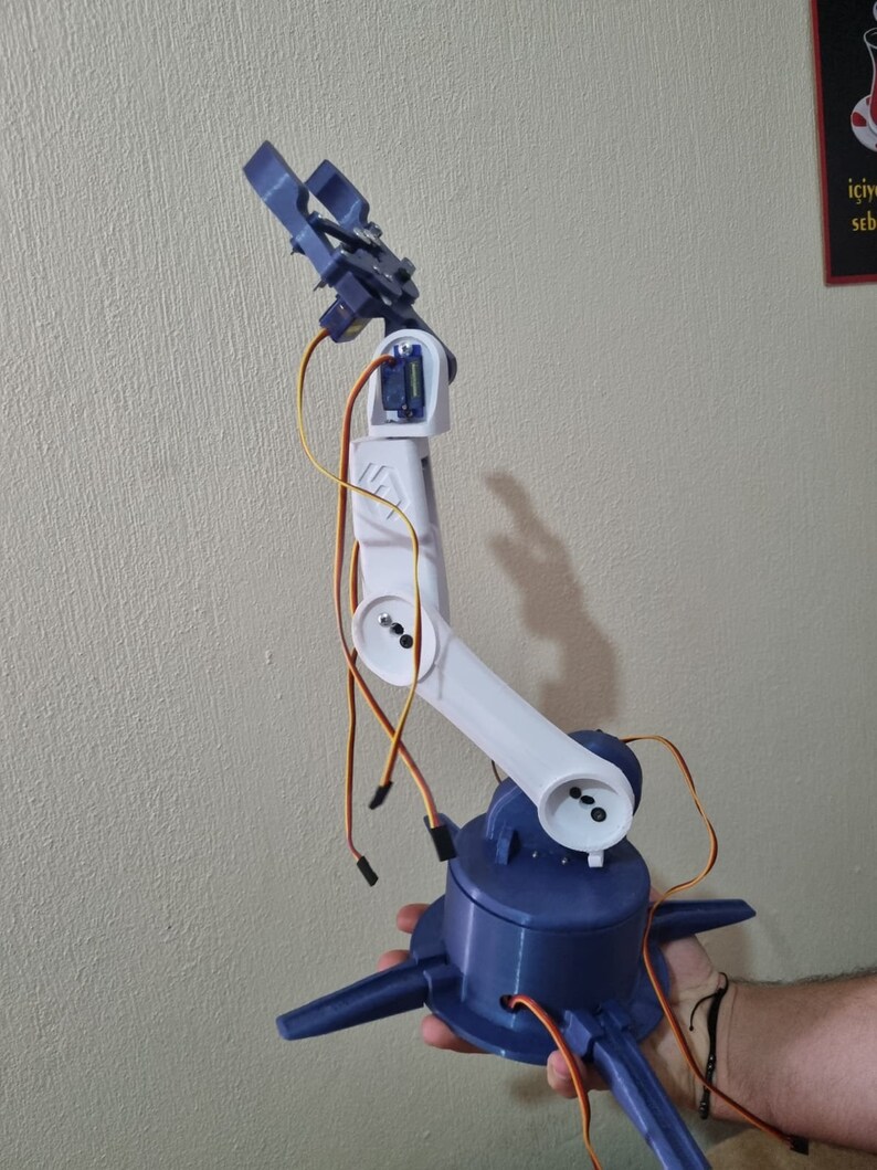 DIY Arduino Robot Arm With Smartphone Control - Etsy Australia
