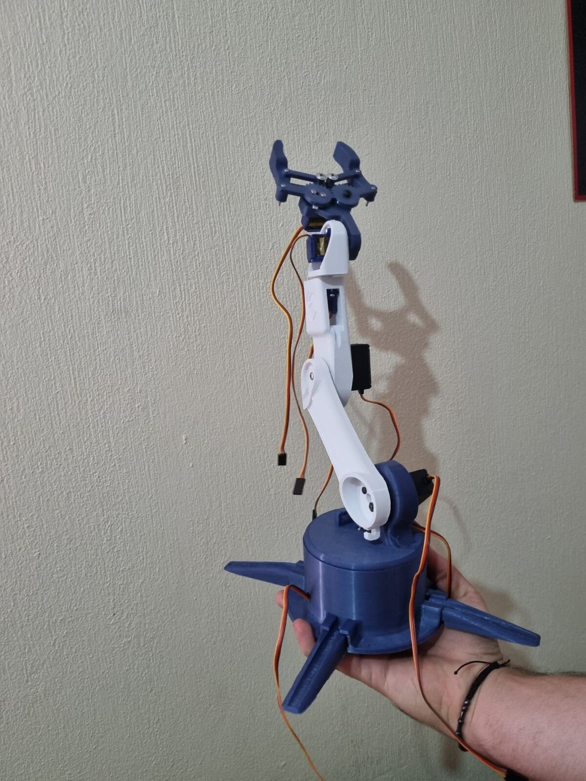 Diy Arduino Robot Arm With Smartphone Control Etsy