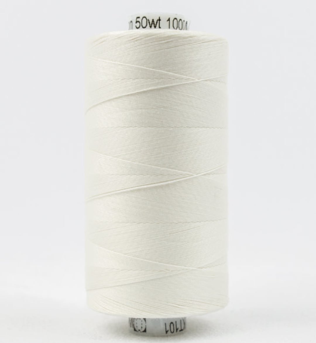Wonderfil Konfetti Thread KT1-101 Soft White - Etsy