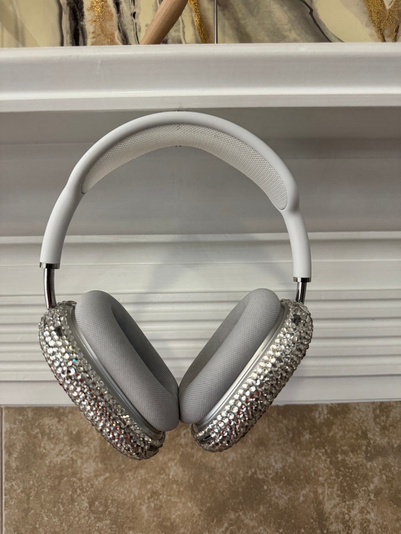 AirPod Max Covers: Y2K Pink Star With Silver Background Custom ...