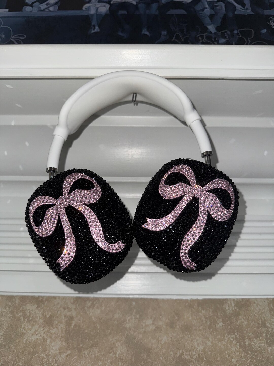 AirPod Max Covers: Coquette Pink Bow - Etsy