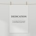 Motivational Wall Art, Dedication, Inspirational Quote Print, Poster ...